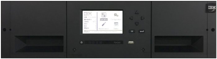 Ibm Ts4300 Tape Library Front Compuway