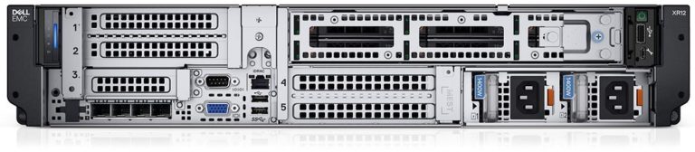 Dell EMC PowerEdge XR12 Rear | CompuWay